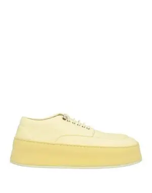Marsèll MARSÈLL Leather Lace-Up Derby Shoes Yellow