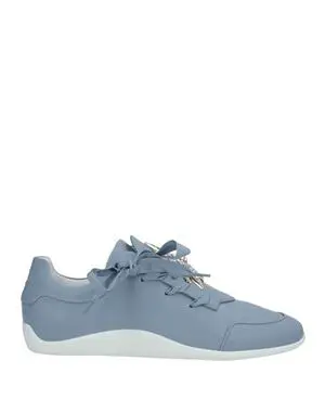 ROGER VIVIER Leather Sneakers - Blue