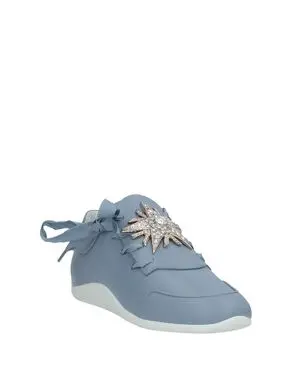 ROGER VIVIER Leather Sneakers - Blue