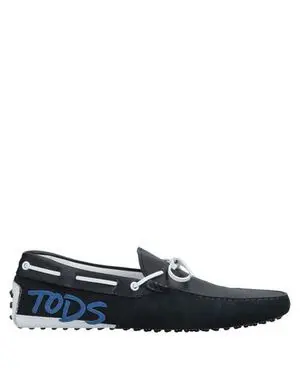 TOD'S Leather Loafers - Black
