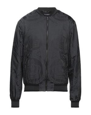 Dolce & Gabbana Jacket Size Polyamide, Polyester, Cotton, Elastane - Black