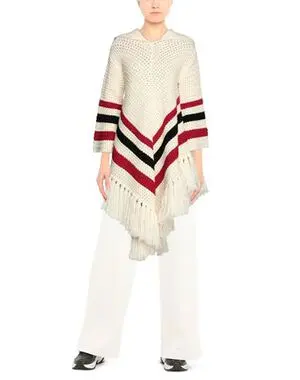 Red Valentino Virgin Wool Striped Sweater