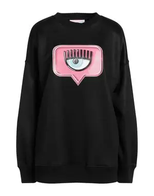 CHIARA FERRAGNI Sweatshirt Size Polyester, Cotton