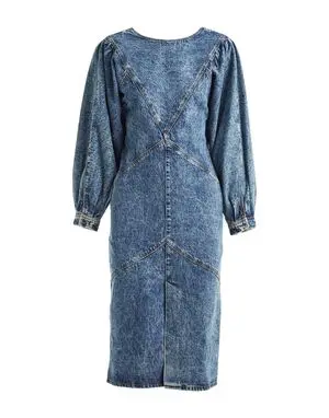 Isabel Marant Midi Denim Dress - Midnight Blue