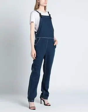 Burberry Overalls Size Cotton, Bovine Leather