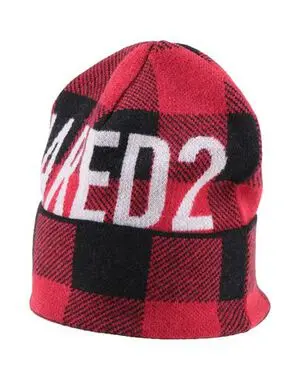 Dsquared2 Wool Beanie - Red