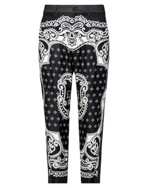 Dolce & Gabbana Paisley Print Silk Blend Tapered Leg Pants