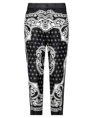 Dolce & Gabbana Paisley Print Silk Blend Tapered Leg Pants
