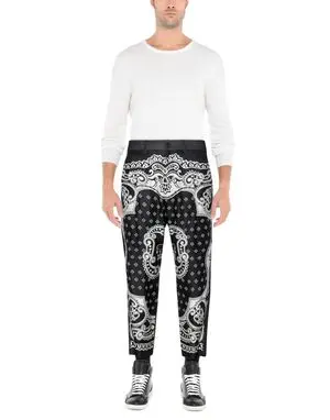 Dolce & Gabbana Paisley Print Silk Blend Tapered Leg Pants