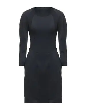 High Mini Bodycon Dress - Black