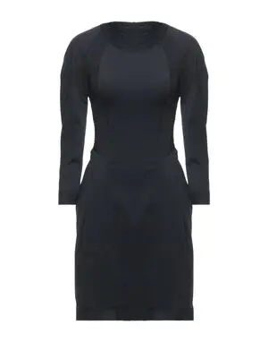 High Mini Bodycon Dress - Black