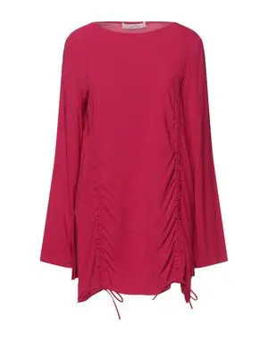 Liviana Conti Gathered Top - Fuchsia