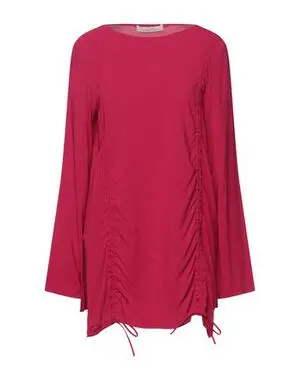Liviana Conti Gathered Top - Fuchsia