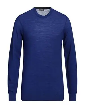Rossopuro Wool Crewneck Sweater - Blue