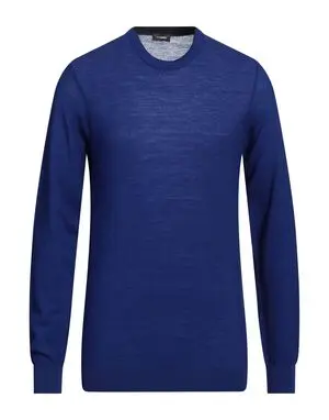 Rossopuro Wool Crewneck Sweater - Blue