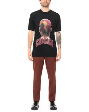IH NOM UH NIT T-shirt Size Cotton, Elastane - Black