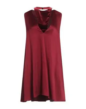 Valentino Garavani Mini Flared Dress - Burgundy