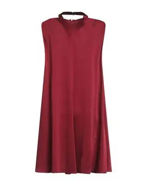 Valentino Garavani Mini Flared Dress - Burgundy