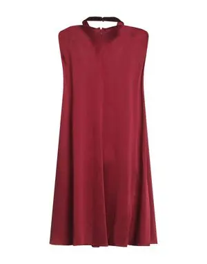 Valentino Garavani Mini Flared Dress - Burgundy
