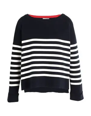 Woolrich Striped Knit Sweater Dark Blue
