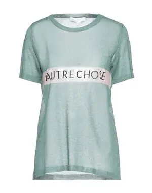 L' AUTRE CHOSE Sweater With Logo - Green