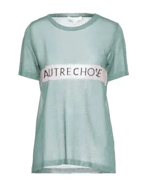 L' AUTRE CHOSE Sweater With Logo - Green