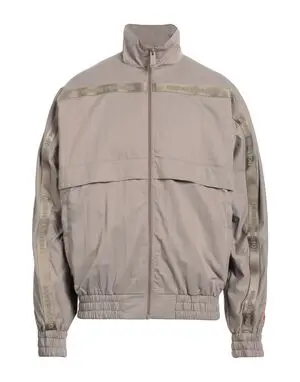 Heron Preston Solid Color Bomber Jacket - Beige