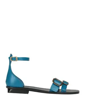 TOD'S Sandals With Appliqués Deep Jade