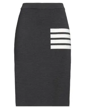 Thom Browne Midi Pencil Skirt - Grey