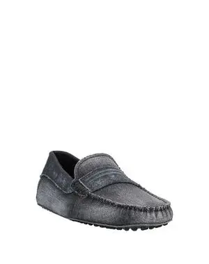 TOD'S Loafers In Textile Fibers - Grey