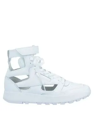 MAISON MARGIELA X REEBOK Leather High-top Sneakers - White