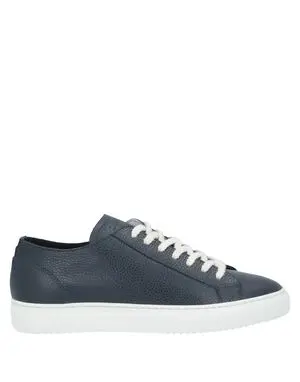 DOUCAL'S DOUCAL'S Leather Sneakers Dark Blue