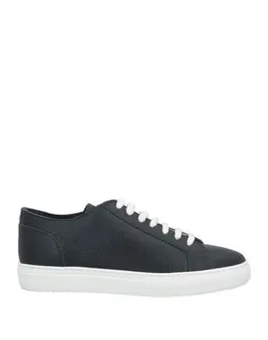 DOUCAL'S DOUCAL'S Leather Sneakers Navy Blue