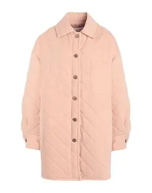 See By Chloé Quilted Woven Shirt - Pink
