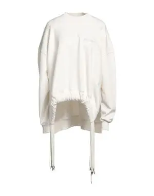 AMBUSH Cotton-Blend French Terry Sweatshirt Ivory