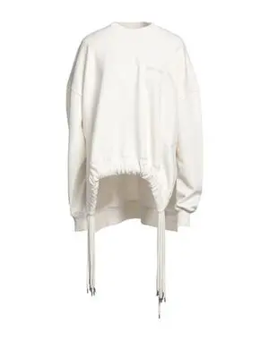 AMBUSH Cotton-Blend French Terry Sweatshirt White