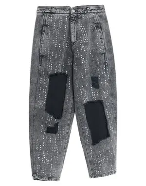 Philosophy Di Lorenzo Serafini Tapered Jeans With Appliqués