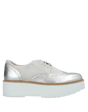 Hogan Leather Lace-up Shoes - Grey