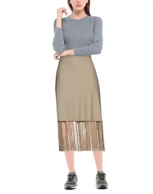 Burberry Flared Midi Skirt