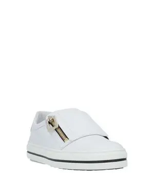 ROGER VIVIER Sneakers In Soft Leather And Textile Fibers