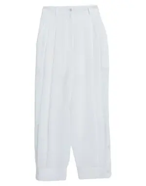 Emilio Pucci Tapered Silk Pants - White