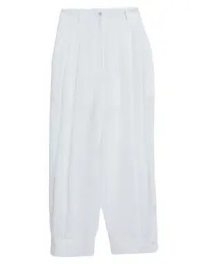 Emilio Pucci Tapered Silk Pants - White