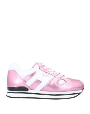 Hogan Leather Low-top Sneakers - Pink