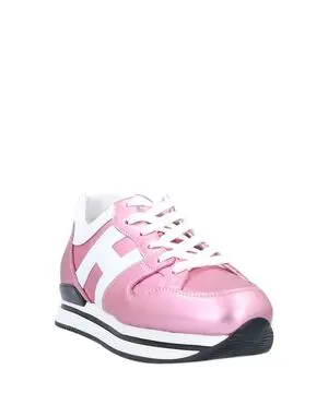 Hogan Leather Low-top Sneakers - Pink