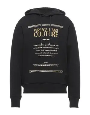 Versace Cotton Fleece Sweatshirt With Logo