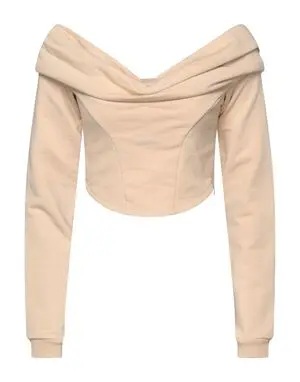 Gcds Cotton Sweatshirt - Beige