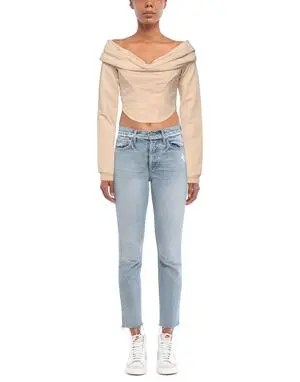 Gcds Cotton Sweatshirt - Beige