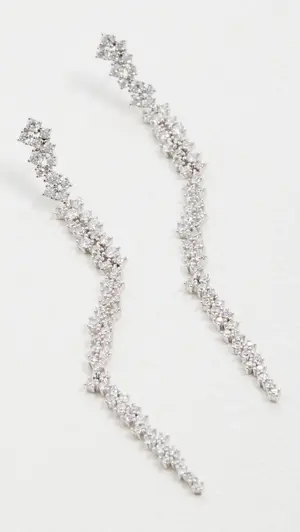 Shashi Kalista Pave Earrings