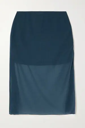 SUPRIYA LELE Draped Jersey Skirt