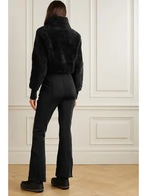 Toni Sailer Eva Faux Shearling-trimmed Ski Suit